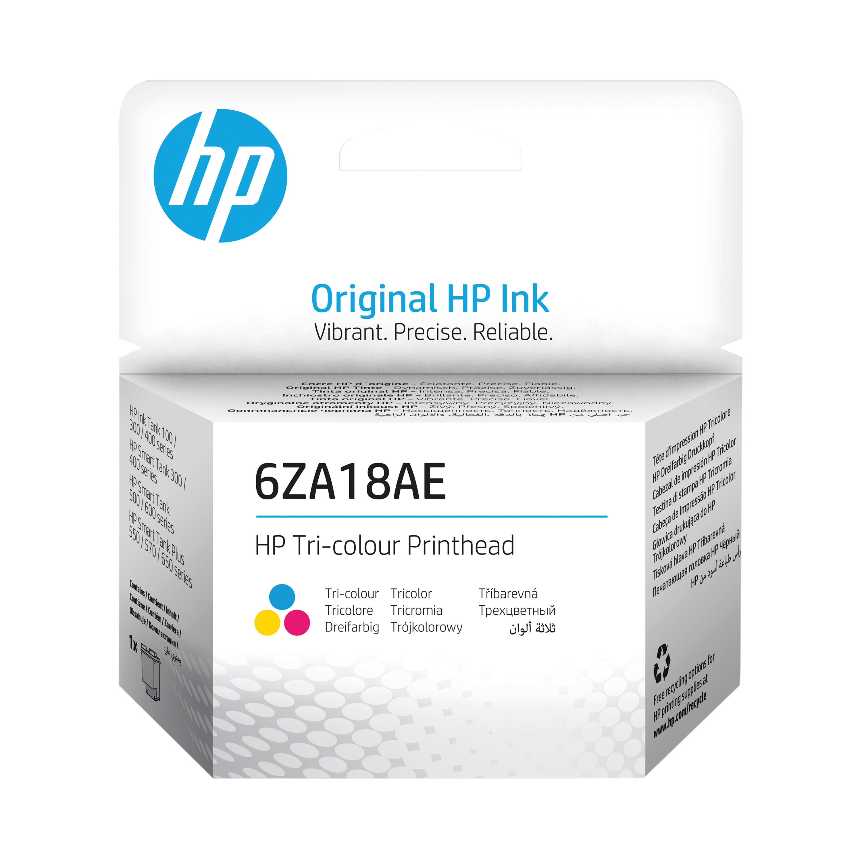 HP Printhead Tri-color CMY 6ZA18AE – EverythingInk