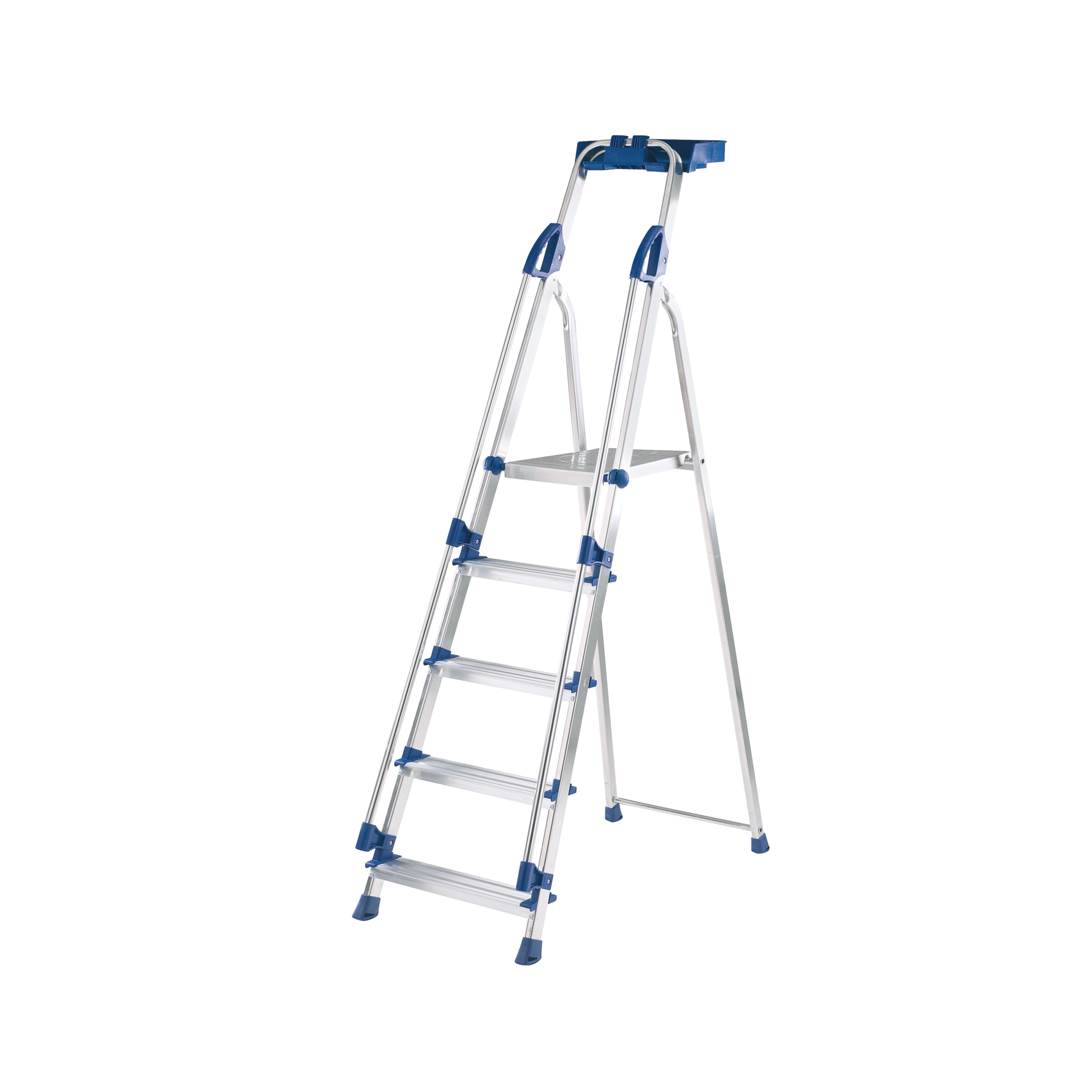 Werner Blue Seal 5 Tread Professional Aluminium Step Ladder 7050518 ...