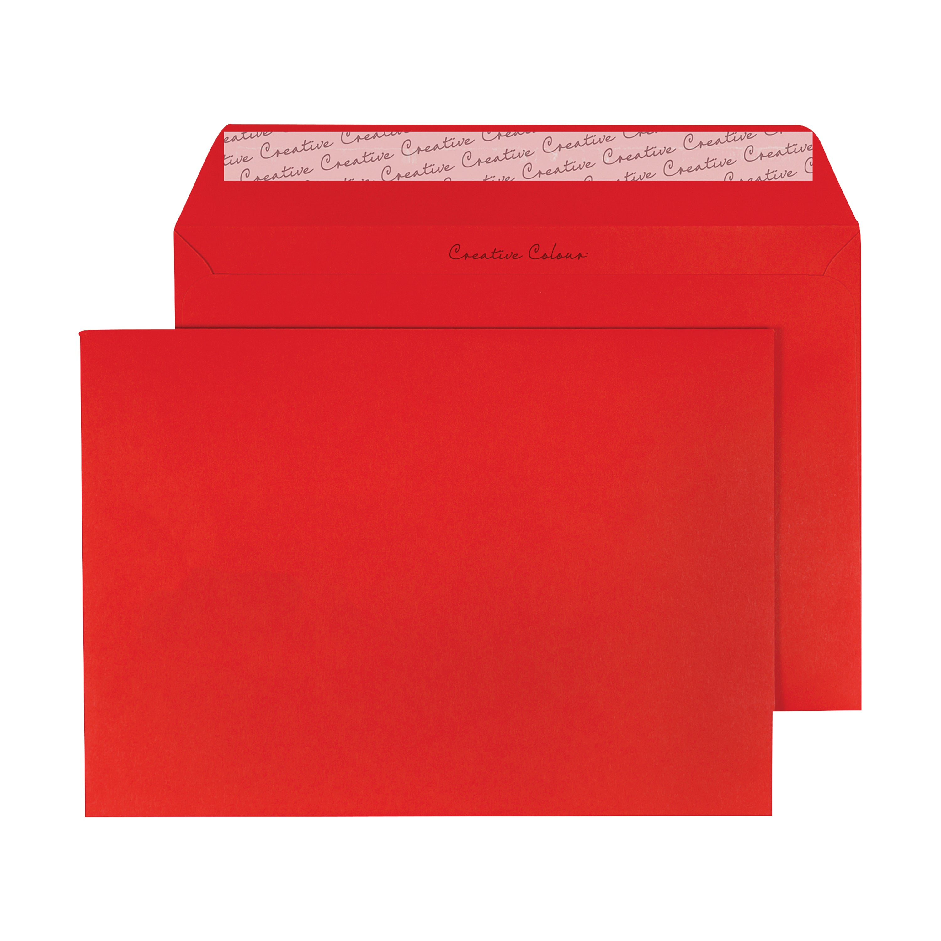 C5 Wallet Envelope Peel and Seal 120gsm Pillar Box Red (Pack of 250) B ...