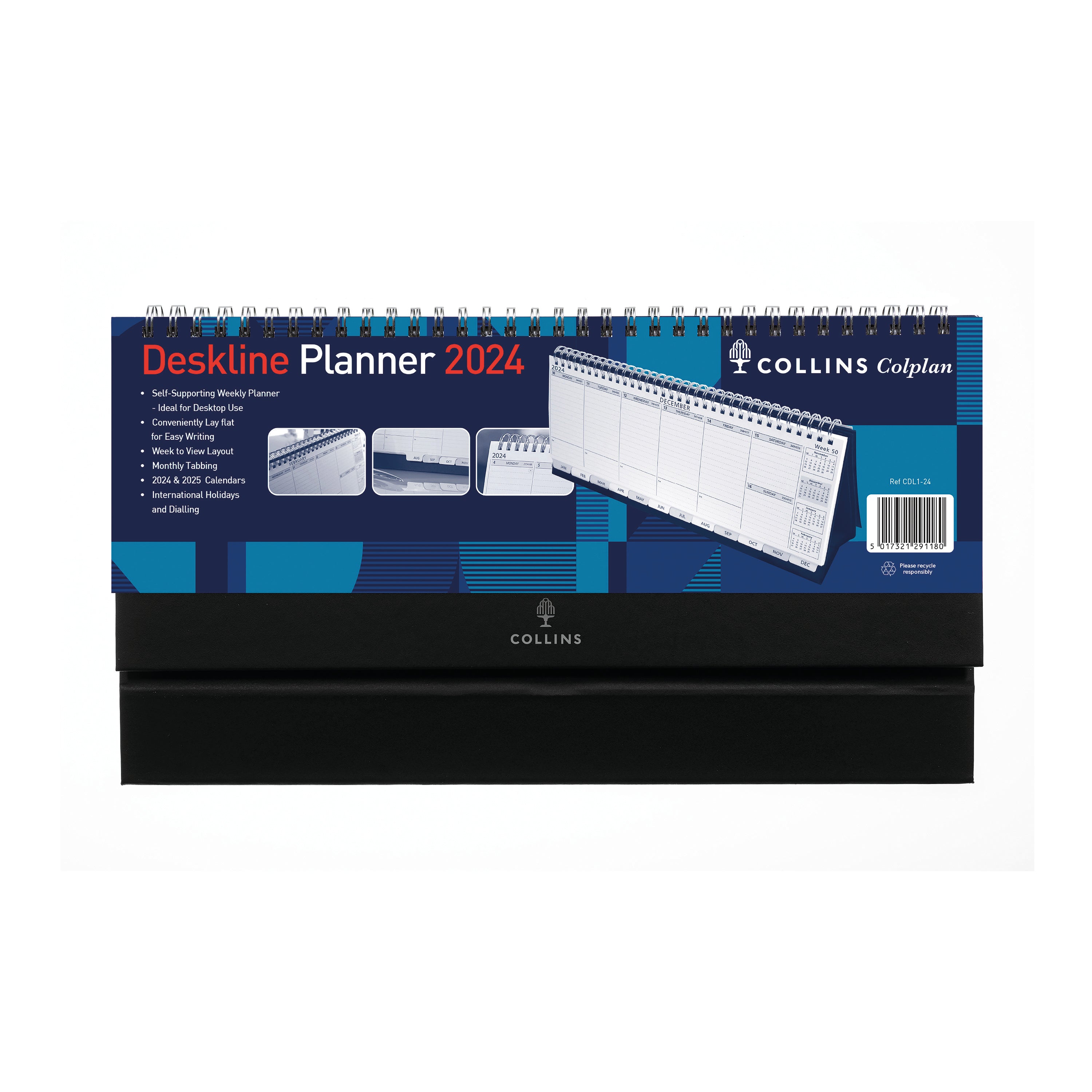 Collins Deskline Planner Week To View 2024 CDL1-24 – EverythingInk