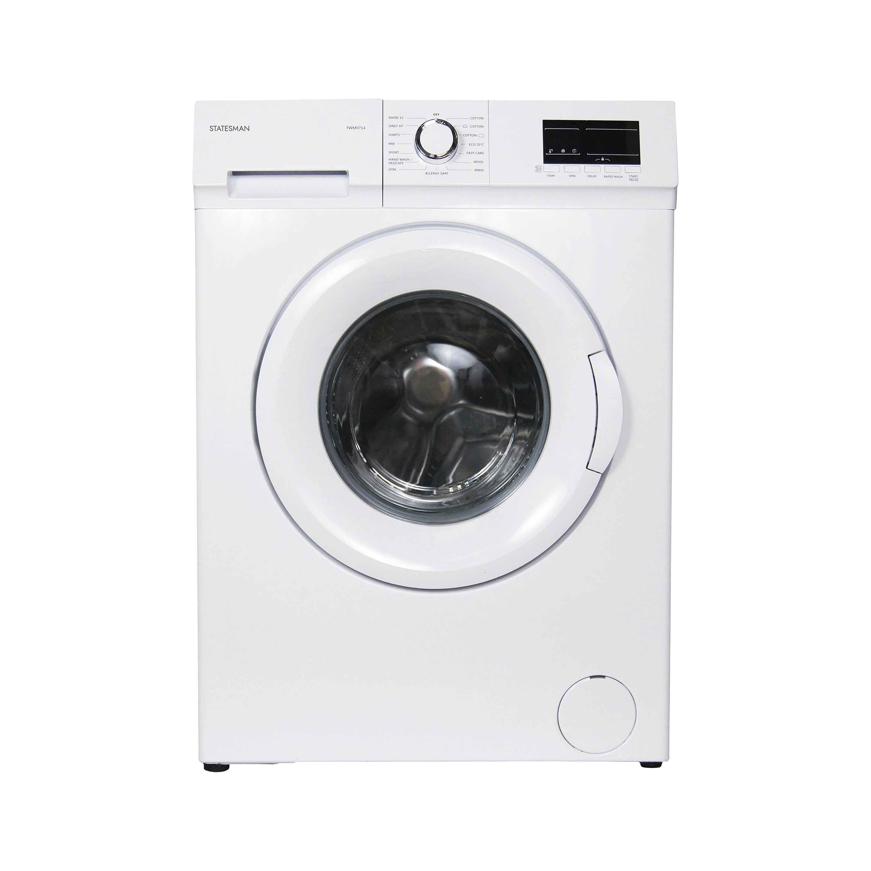 Statesman Washing Machine 7kg 1400rpm White FWM0714E – EverythingInk