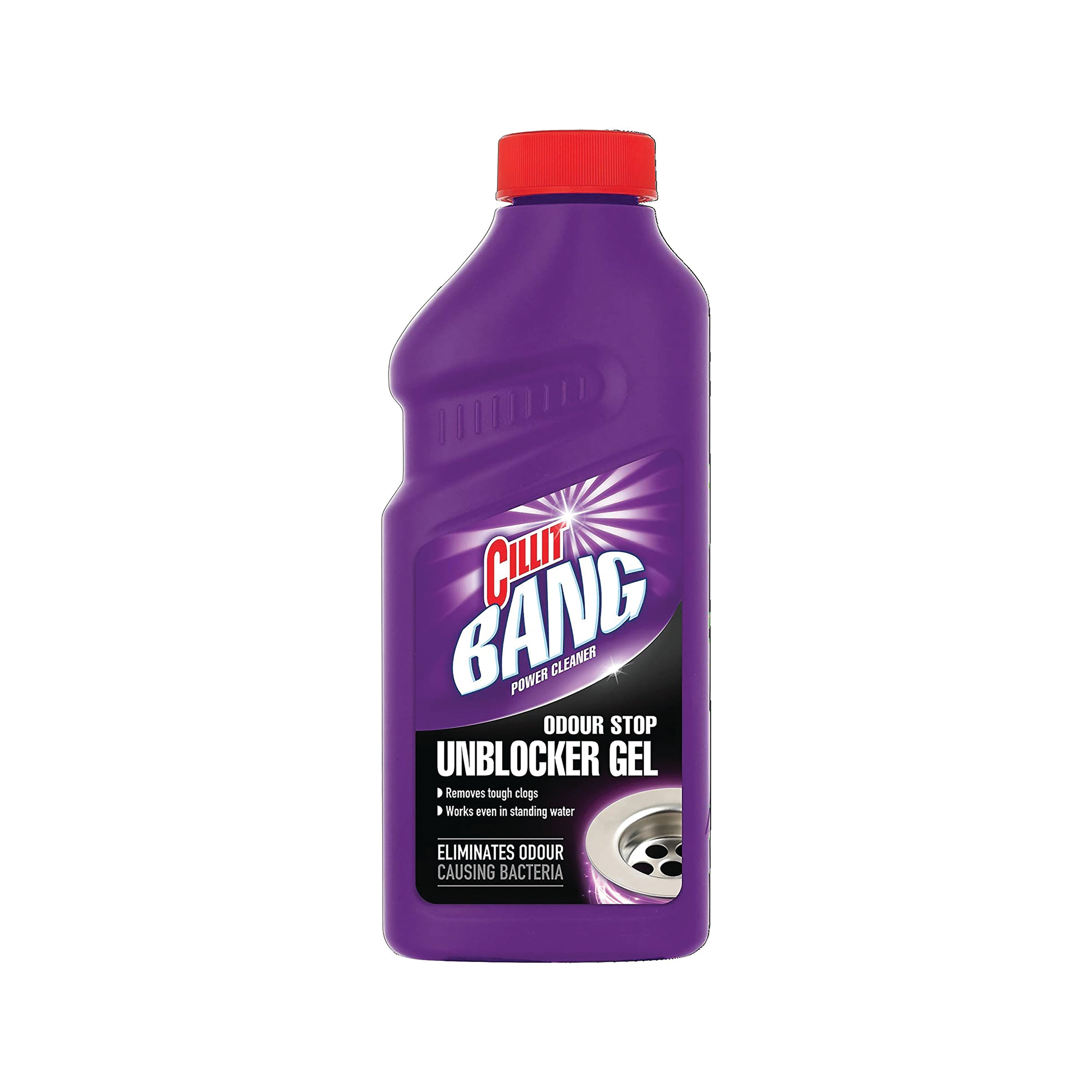 Cillit Bang Power Cleaner Odour Stop Unblocker Gel 500ml 3082040 ...