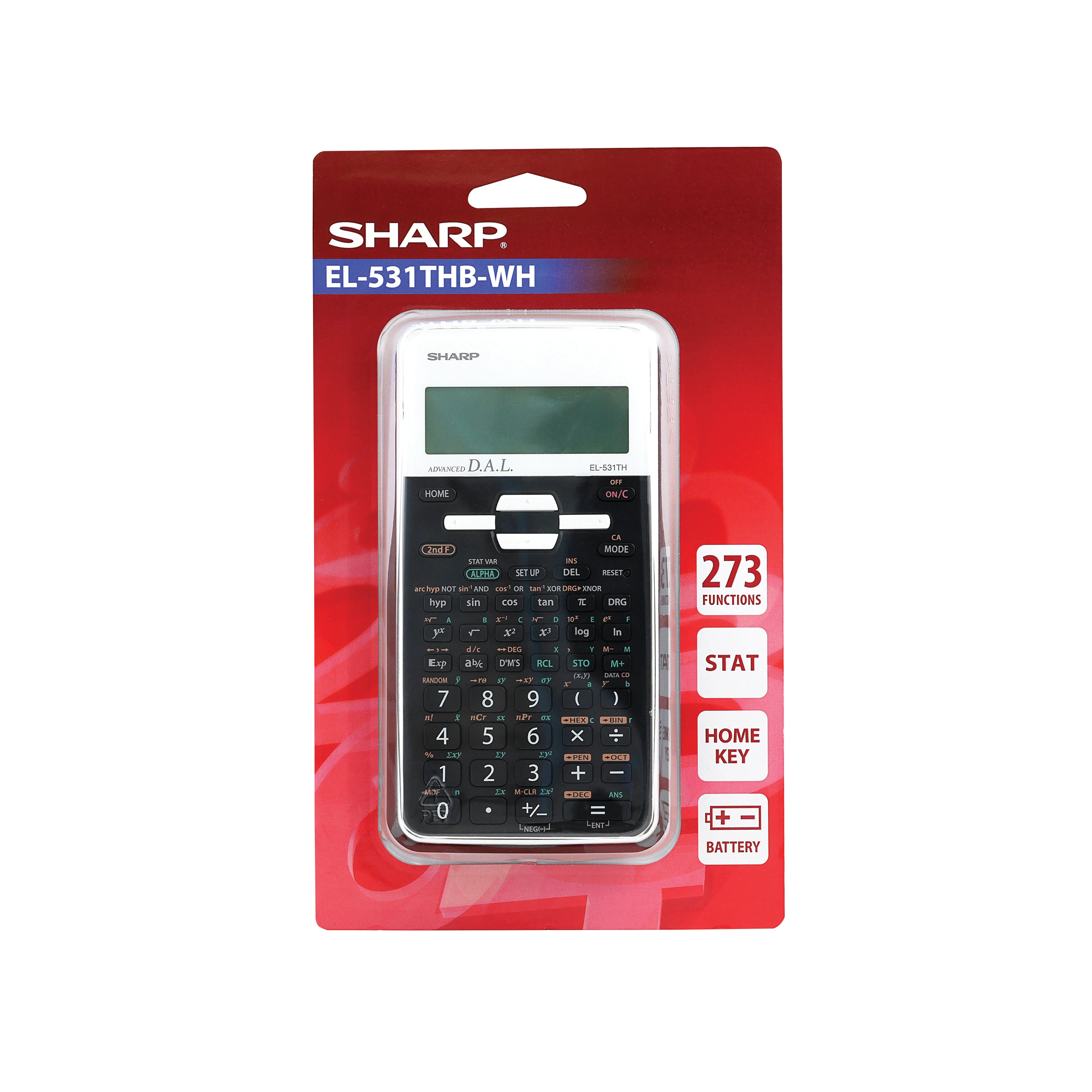 Sharp EL-531XH Scientifc Calculator Black EL531THBWH – EverythingInk